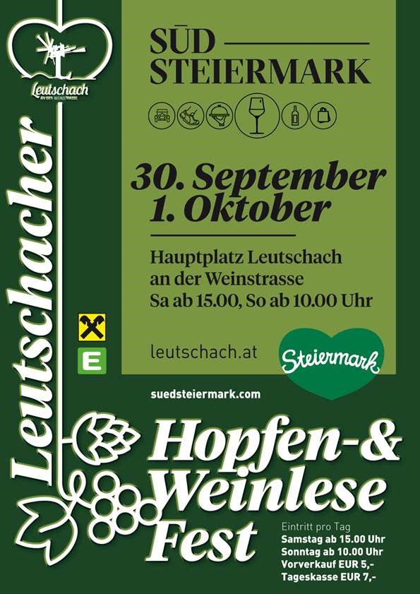 Hopfen & Weinlesefest 2022 – Marktgemeinde Leutschach