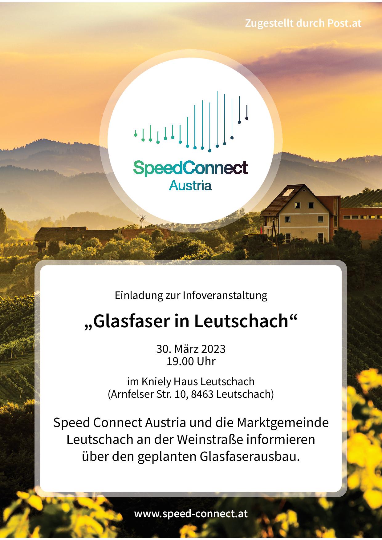 Infoveranstaltung "Glasfaser in Leutschach" – Marktgemeinde Leutschach