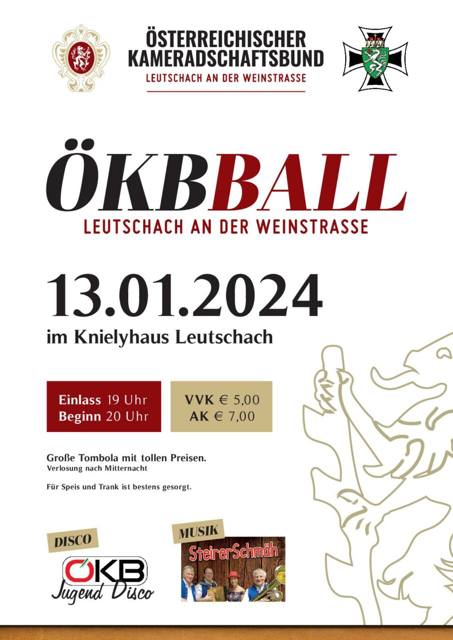 ÖKB Ball – Marktgemeinde Leutschach
